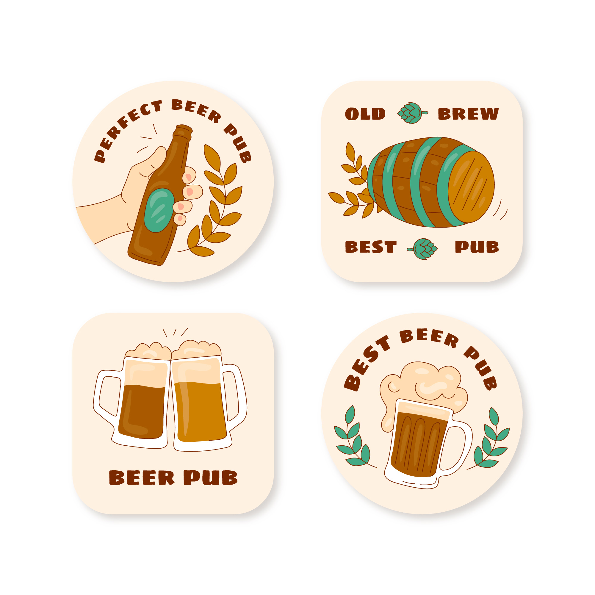 Guide on Drink Mats Design: How to Make Custom Coasters Bulk