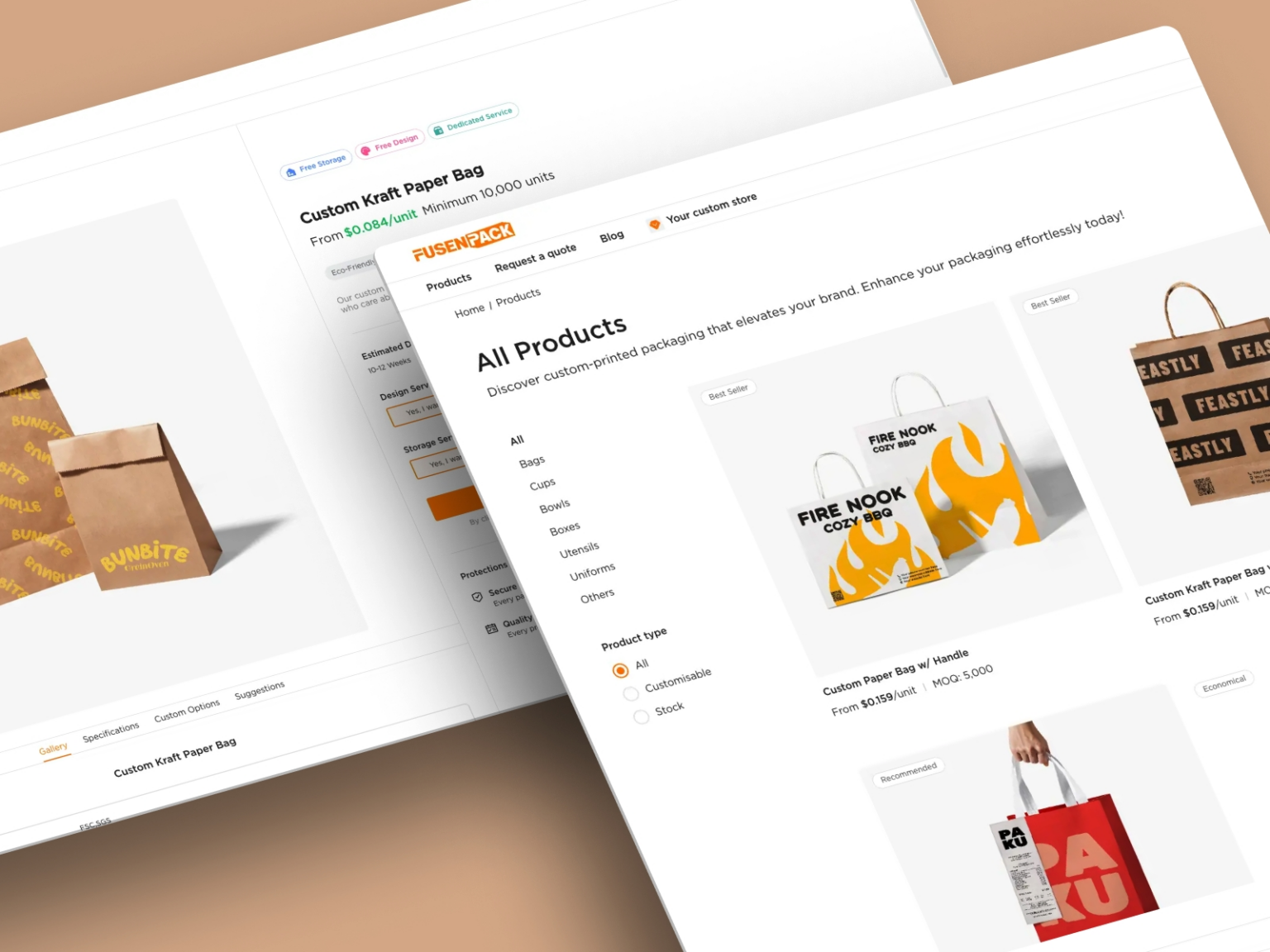 Alibaba Alternatives for Food Packaging: Custom Packaging in Bulk