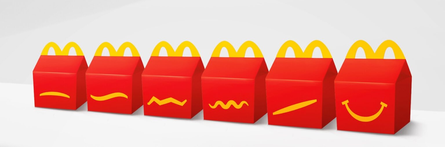 Mcdonald's Happy Meal Box Template: Food Packaging for Young