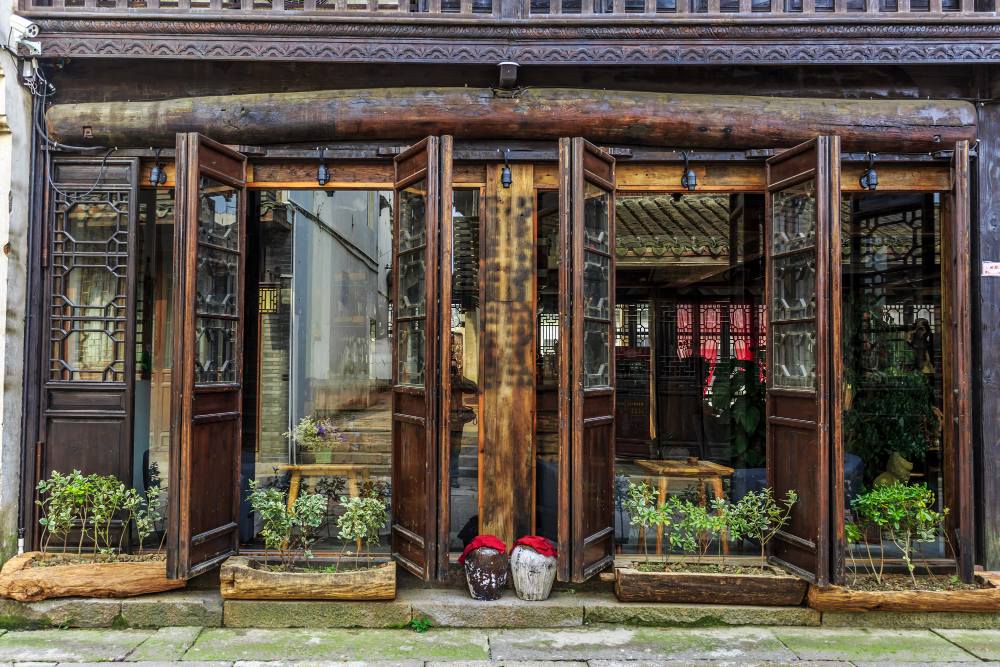 Fast Food Restaurant Exterior Design: Modern Front Design Ideas