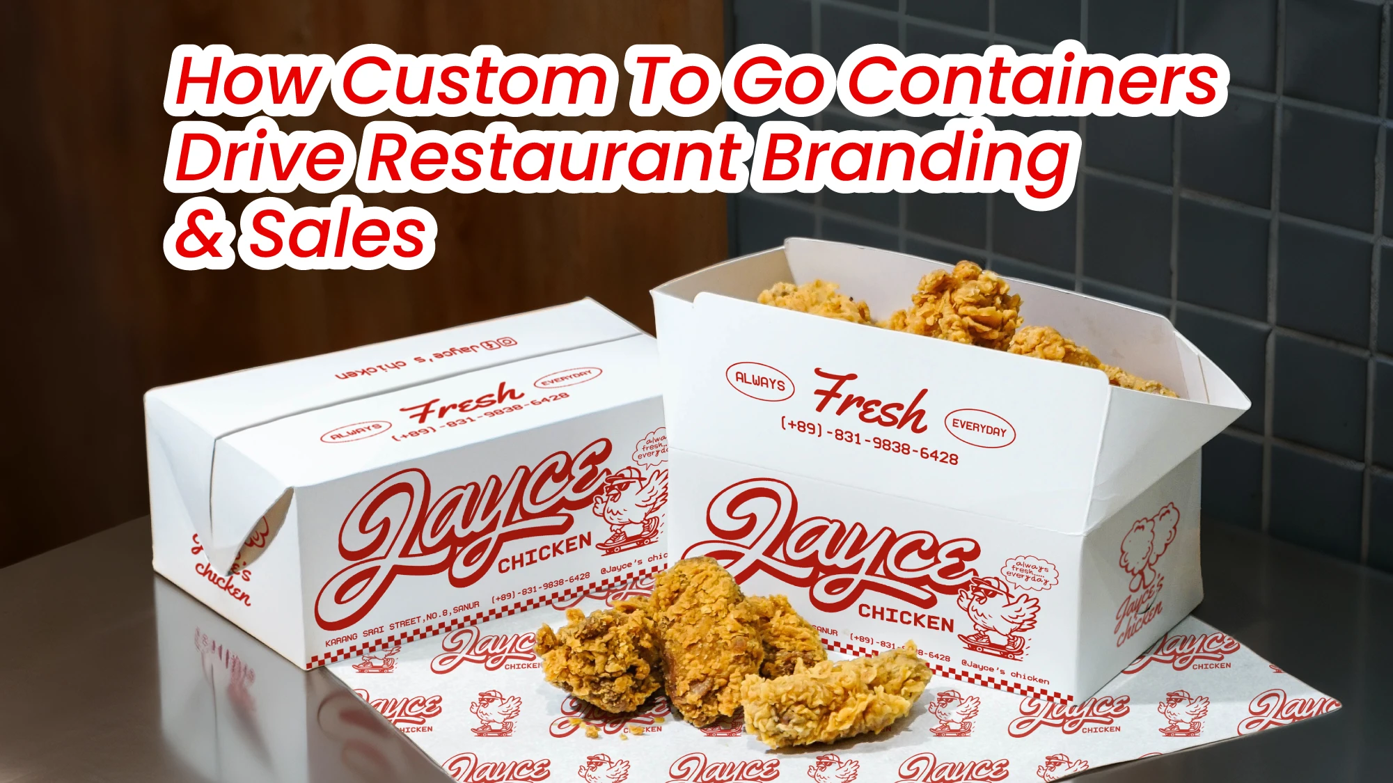 How Custom To Go Containers Drive Restaurant Branding & Sales